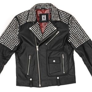 master | Jackets & Coats | Master Hellraiser Leather Jacket Black Xl ...
